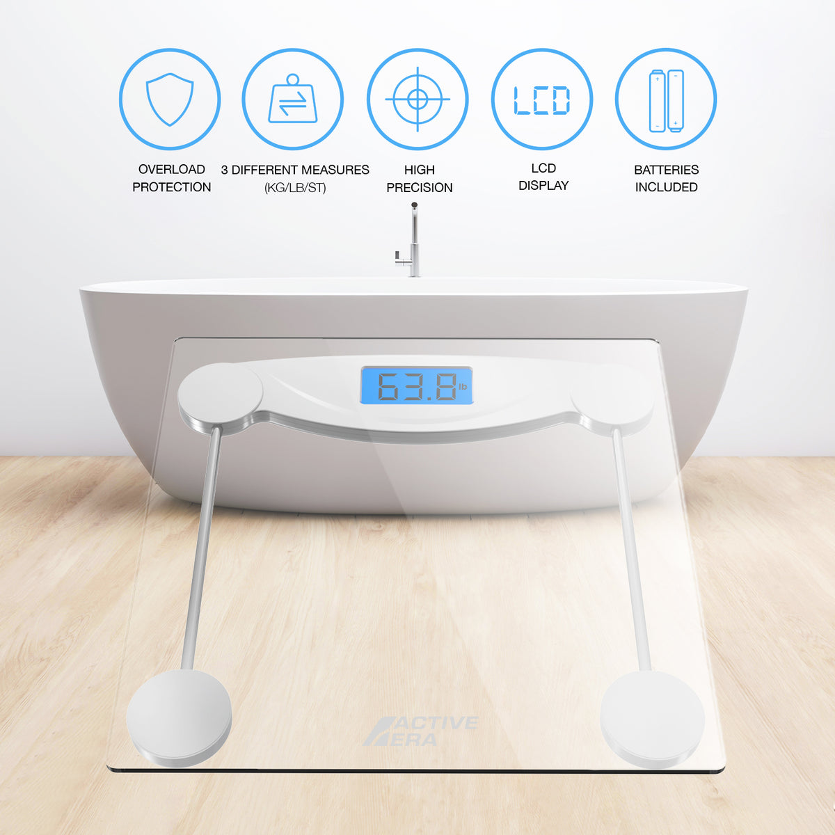 Bathroom Scales - Glass | Free Delivery | Active Era